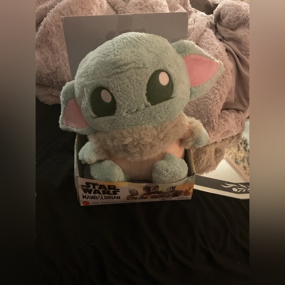 Disney | Toys | Star Wars Hug N Nuzzle Grogu Plush Figure | Poshmark